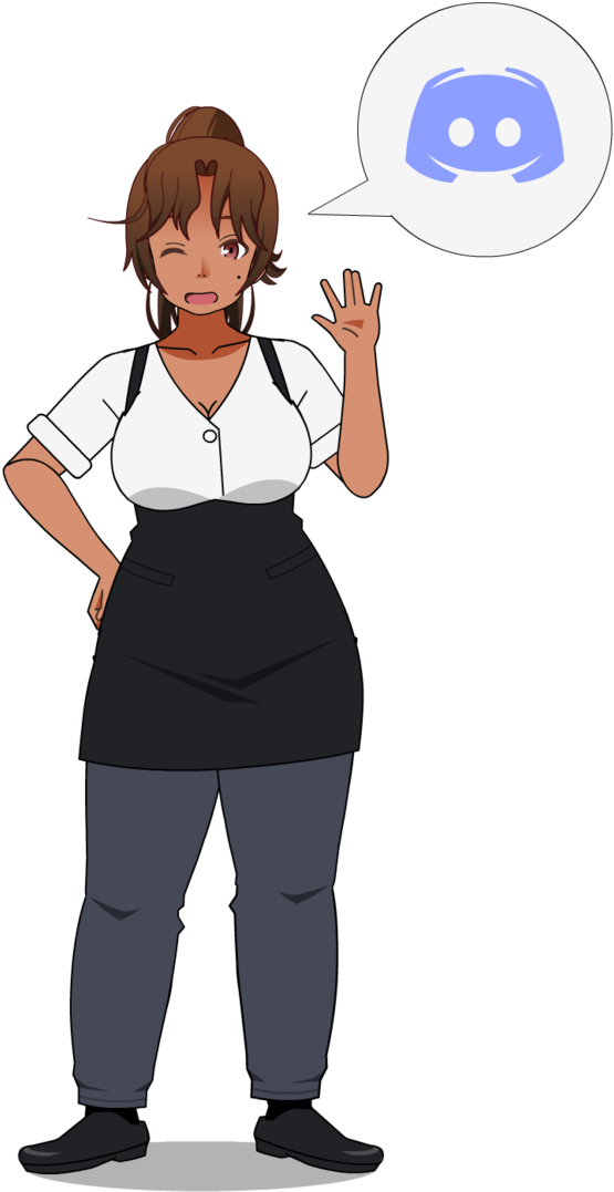 Kisekitchen Discord Server By Designersheets - Cartoon (555x1077), Png ...
