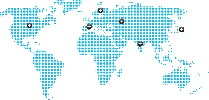 Our Services - World Map (900x443), Png Download