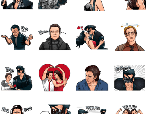 Download Krrish Clipart Transparent - Krrish 3 Stickers | Transparent ...