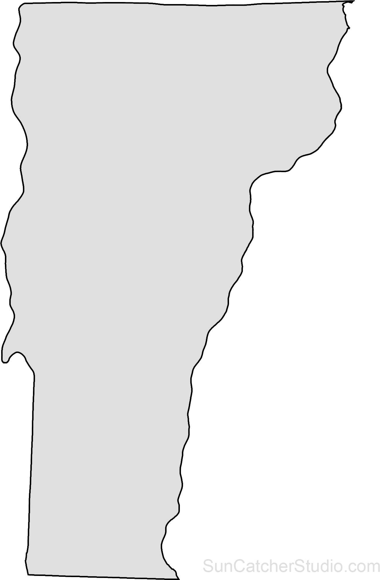 Map Outline, State Outline, State Pattern, Barn Quilt - Vermont State ...