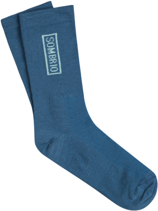 Sombrio Men's Podium Socks, Pacific Teal - Sock (424x600), Png Download