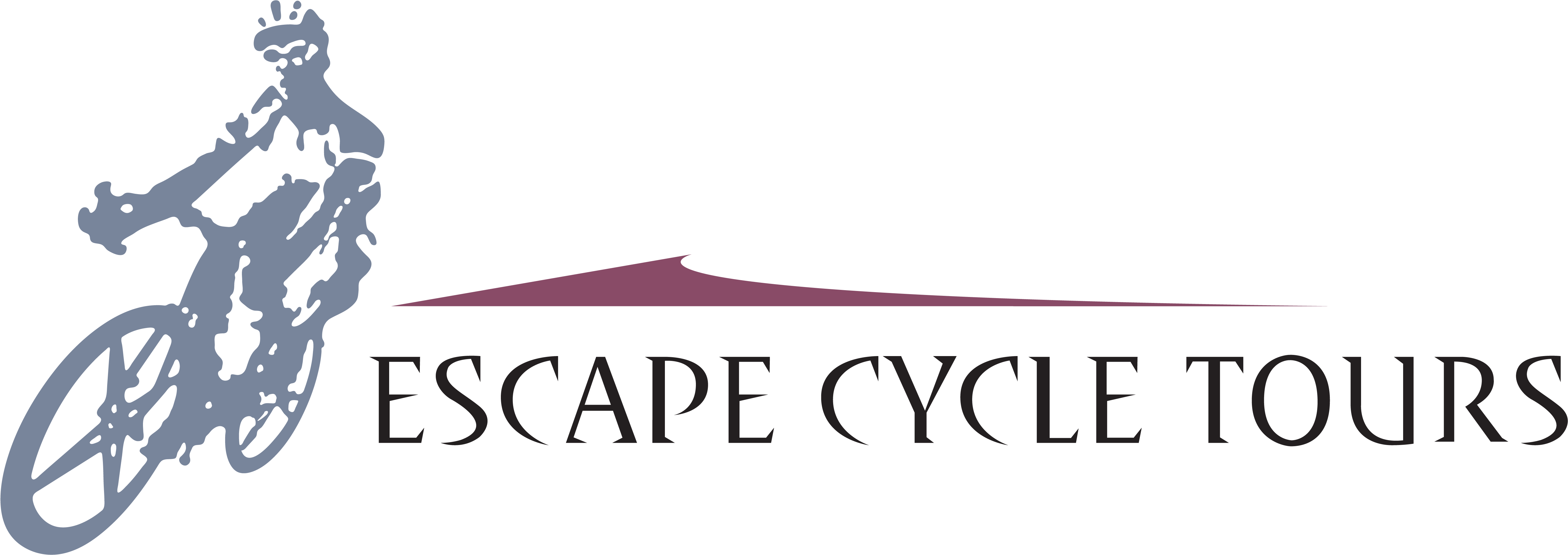 Escape Cycle Tours - Graphic Design (6215x2480), Png Download