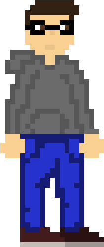 Me, Fat Man - Pixel (270x540), Png Download