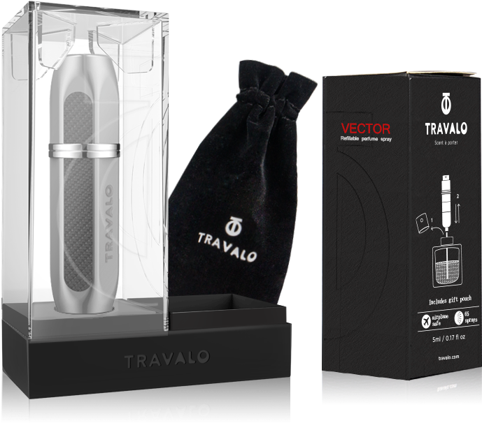 Vector Silver - Travalo Couture (800x800), Png Download