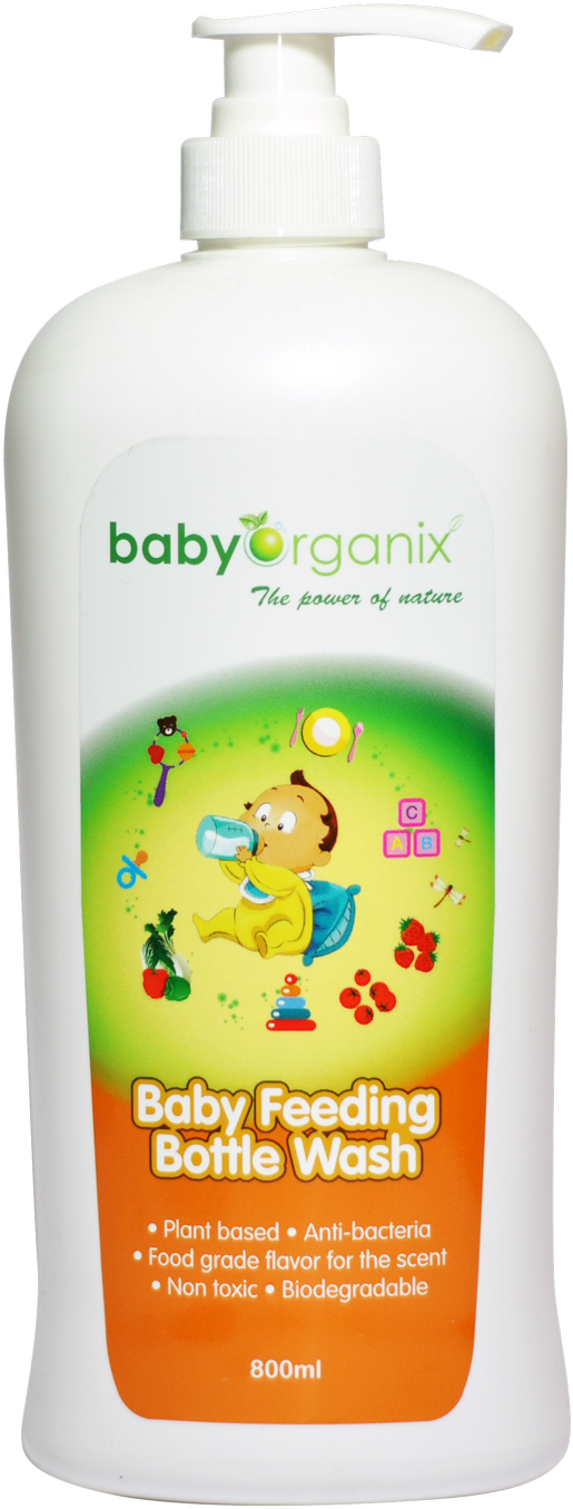 Baby Feeding Bottle Wash - Baby Organix Baby Feeding Bottle Wash ...