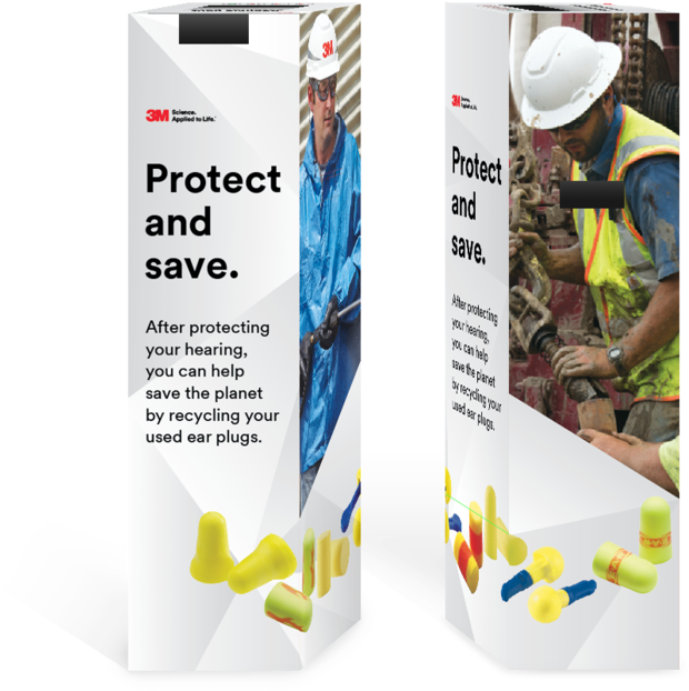 3m Recycle Box Mock (1000x736), Png Download