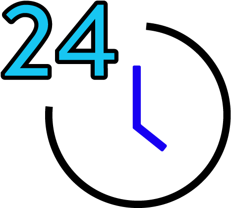 Download 24 Clock Infographic - Circle | Transparent PNG Download | SeekPNG