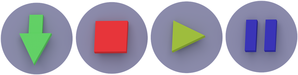 Download Icons, Buttons, Symbol, Pause, Stop - Start Stop Pause Icons ...