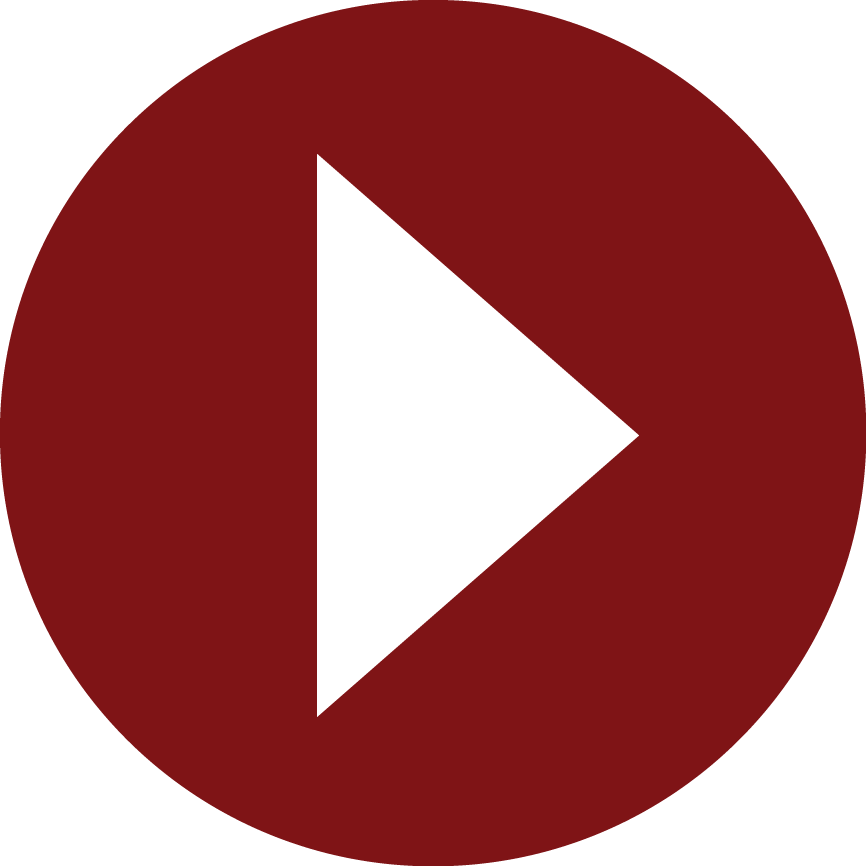 Red Play Button Png (866x866), Png Download