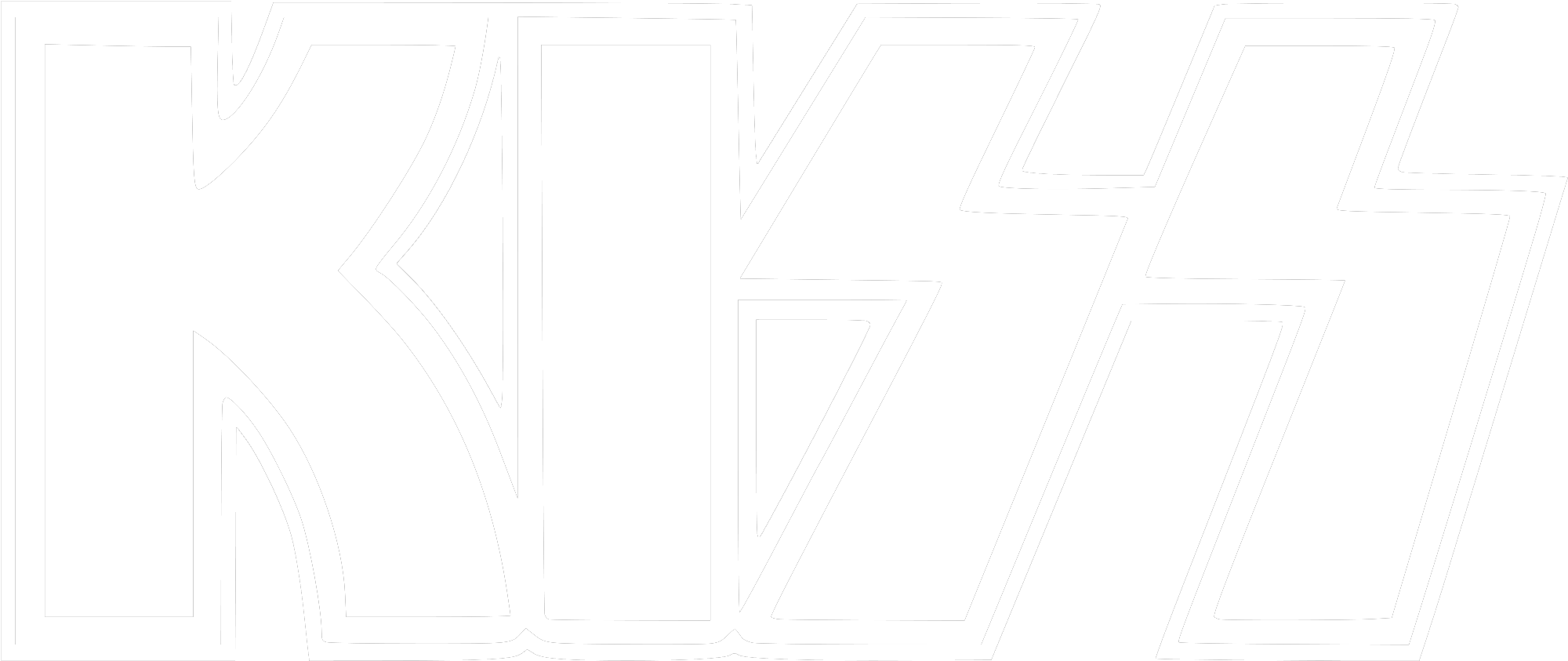 Download Kiss The Band Logo | Transparent PNG Download | SeekPNG