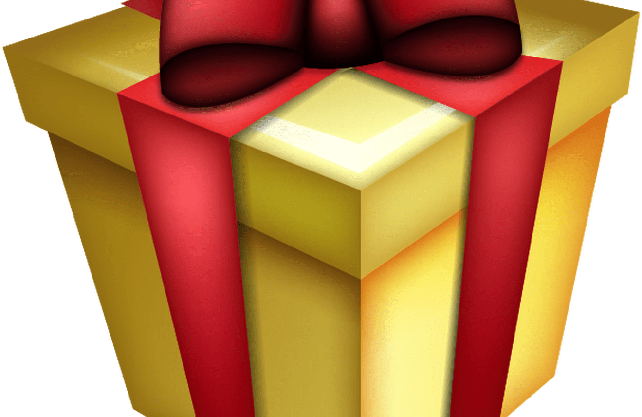 Download Images Of Party Emoji Transparent - Christmas Present Emoji ...