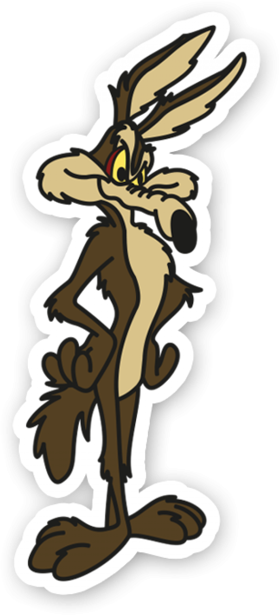 Willy Coyote (1300x1300), Png Download