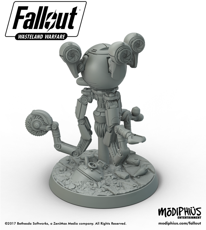 Picture - Fallout Wasteland Warfare Enclave (704x800), Png Download