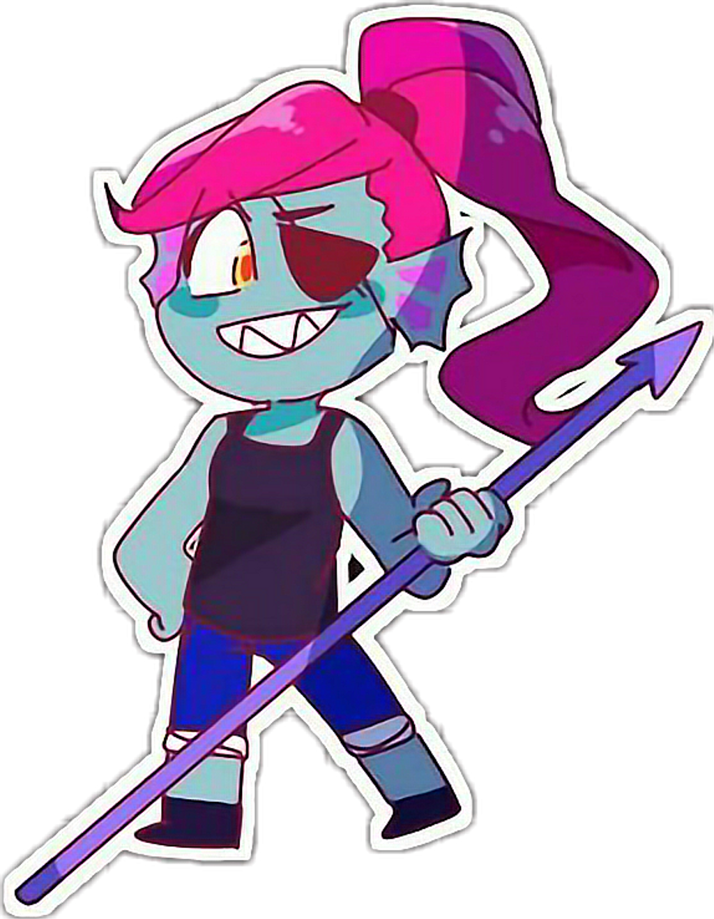 Undertale Sticker - Cartoon (1024x1317), Png Download