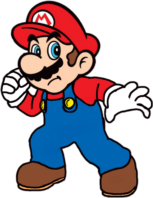 Mario 2d Png (588x720), Png Download