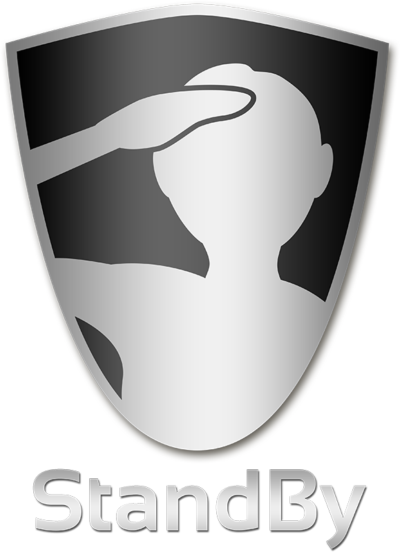 Standby Logo - Emblem (579x800), Png Download