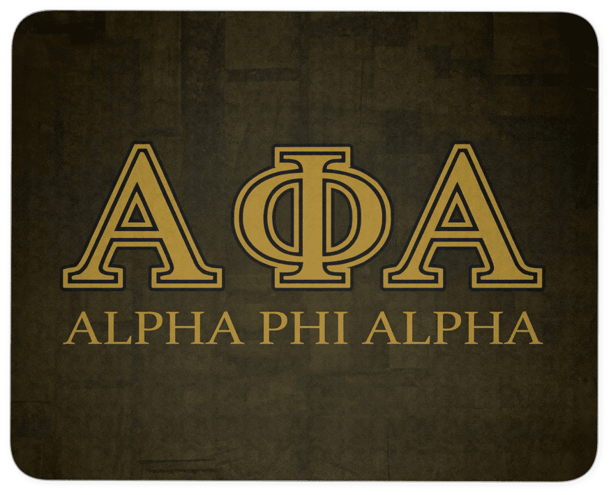 Download Alpha Phi Alpha Symbol Mousepad - Alpha Eta Rho | Transparent ...