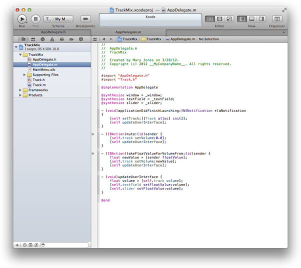 Art/open In Tabs - Xcode App Example (602x536), Png Download