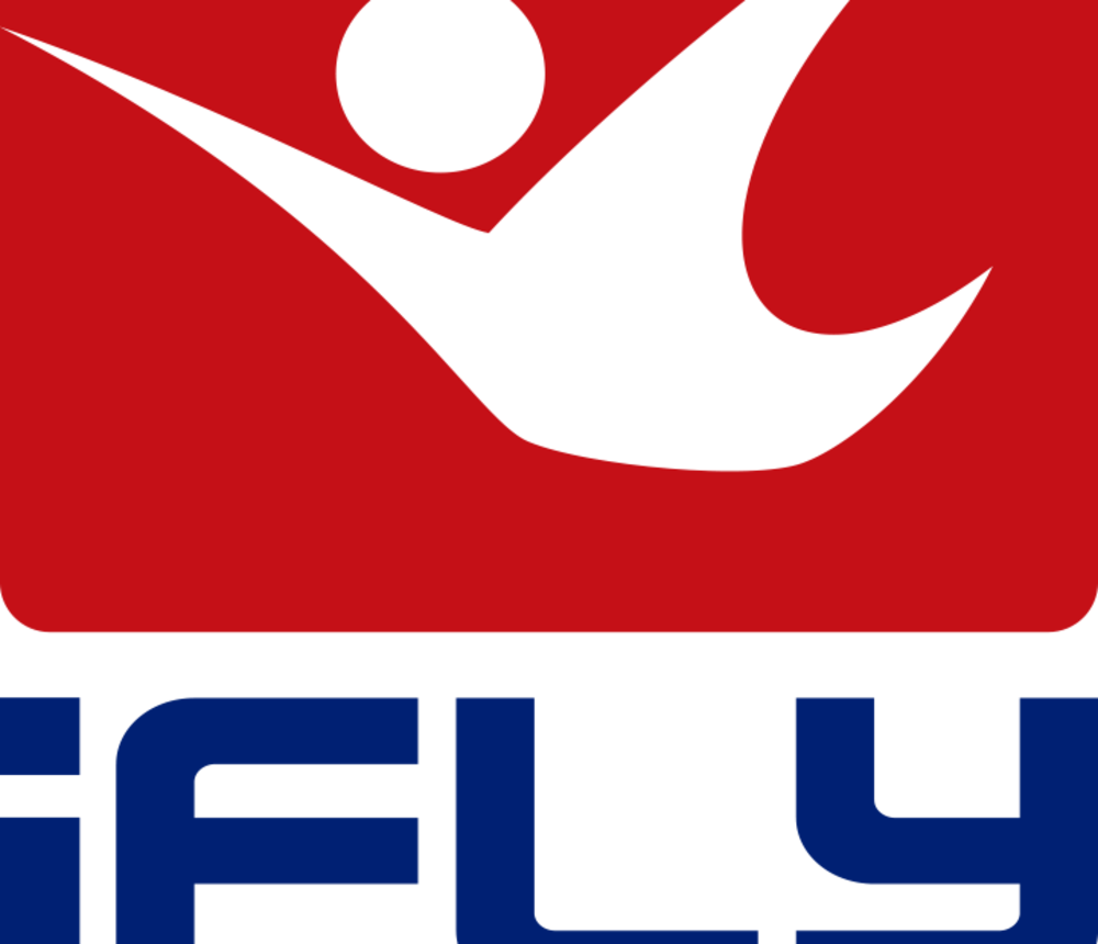Skydiving Clipart Indoor Skydiving - Ifly Logo (1000x860), Png Download