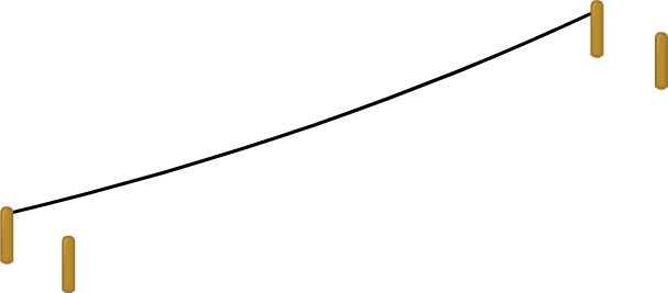 Bridge - Slope (607x267), Png Download