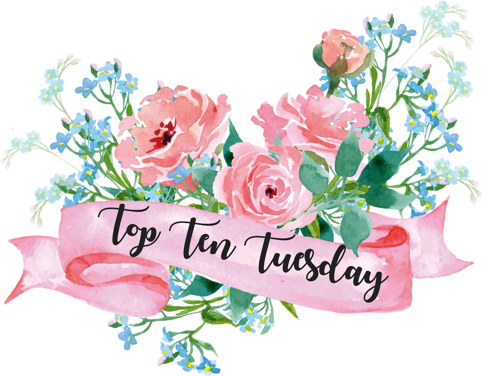 Top Ten Tuesday Is A Weekly Meme Hosted By That Artsy - Pink And Blue ...