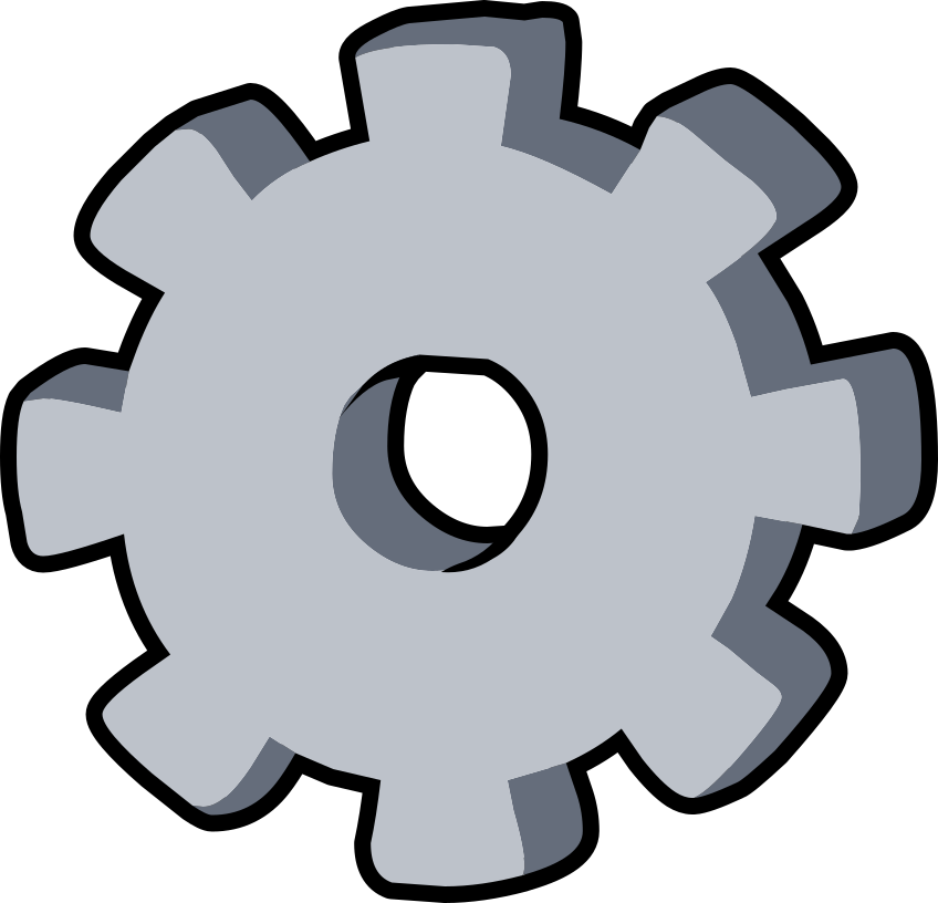 Bot Gears (848x816), Png Download