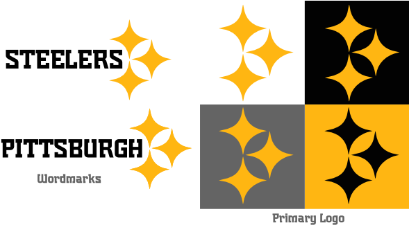 Steelersls - Pittsburgh Steelers Concept Logo (600x325), Png Download