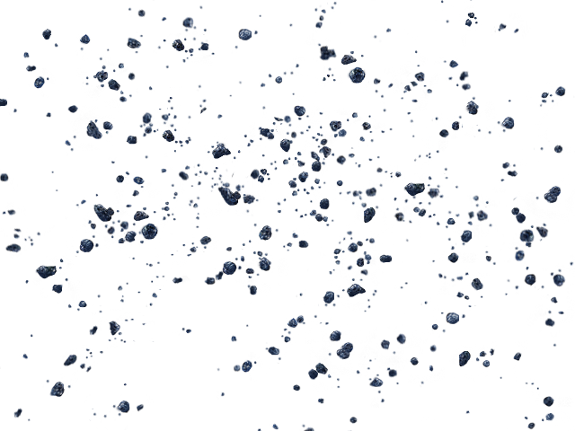 Flying Debris Png - Monochrome (640x480), Png Download