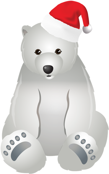Download Svg Transparent Christmas Polar Bear Clipart - Polar Bear ...