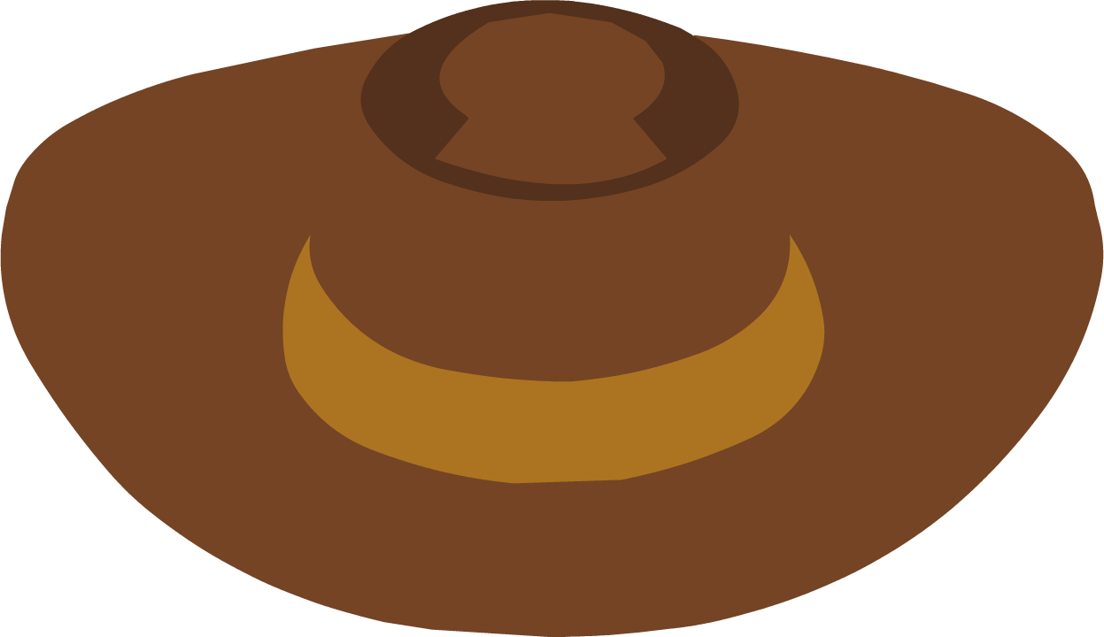 G Billy's Cowboy Hat - Cowboy Hat Sprite (640x370), Png Download