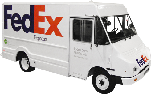 Download Shipping Information - Fedex Truck No Background | Transparent ...