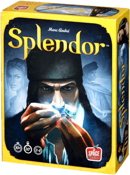 Splendor Board Game (600x600), Png Download