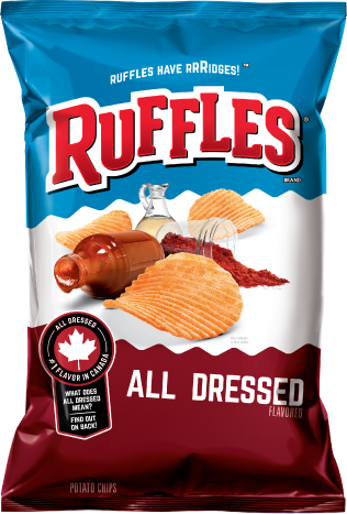 Ruffles® All Dressed Flavored Potato Chips - Ruffles All Dressed Potato ...