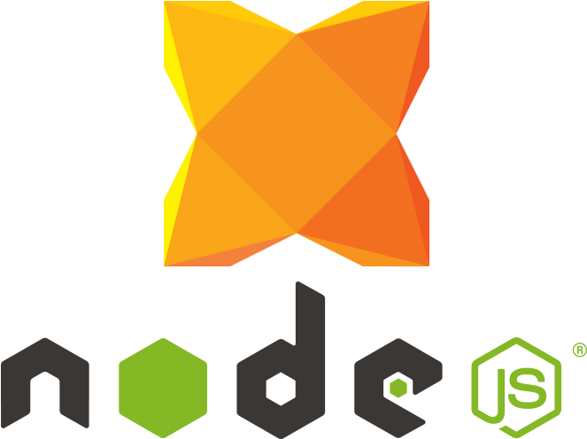 Javascript - Node Js Logo Png (737x542), Png Download