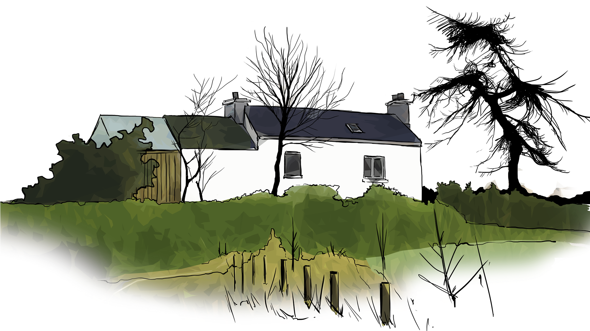 A Tour Of Lackan Cottage Farm - Lackan Cottage Farm (2000x1163), Png ...