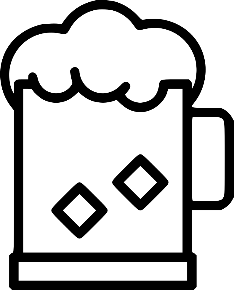 Beer Celebrate Party Irish Comments - Beer Glass Drawing Png (790x980 ...