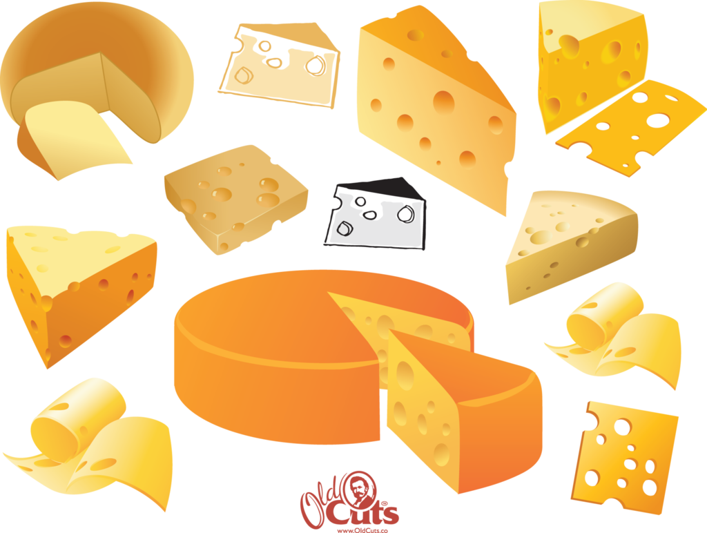 Cheese Vector (1024x772), Png Download