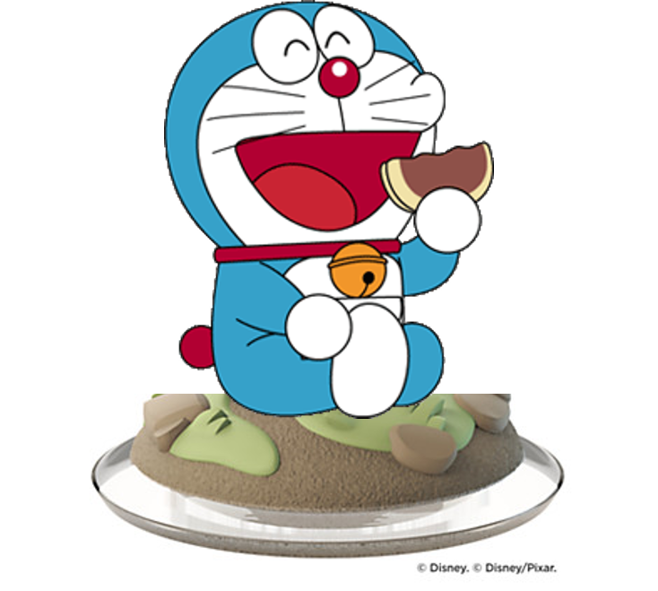 Download Doraemon Eating Dora Cake Drawing | Transparent PNG Download ...