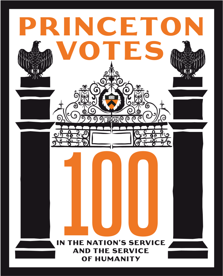 Download Princeton Vote100 Logo - Poster | Transparent PNG Download ...