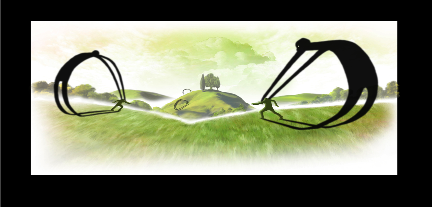 Art By Finlay Cowan - Insect (1877x846), Png Download