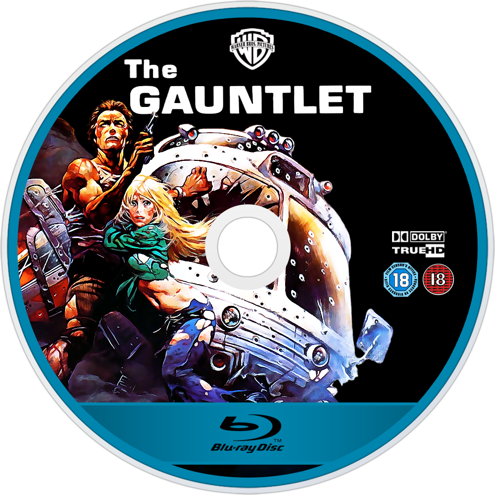 The Gauntlet Bluray Disc Image - Gauntlet Clint Eastwood Movie Poster ...