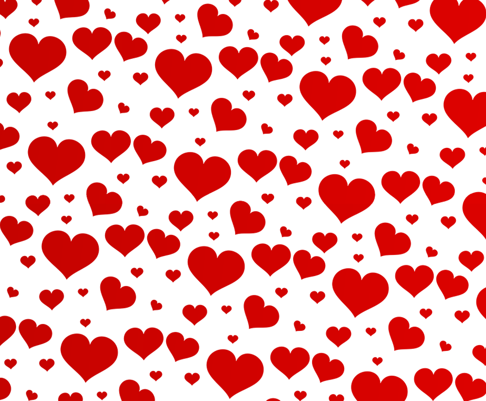 Heart Pattern Png - Corazones En Png (1000x824), Png Download