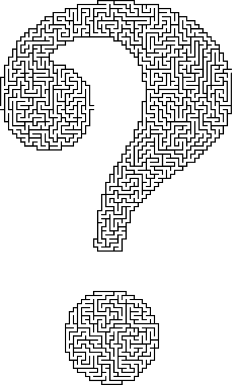 Question Mark Maze Labyrinth Information - Question Mark Maze (451x750 ...
