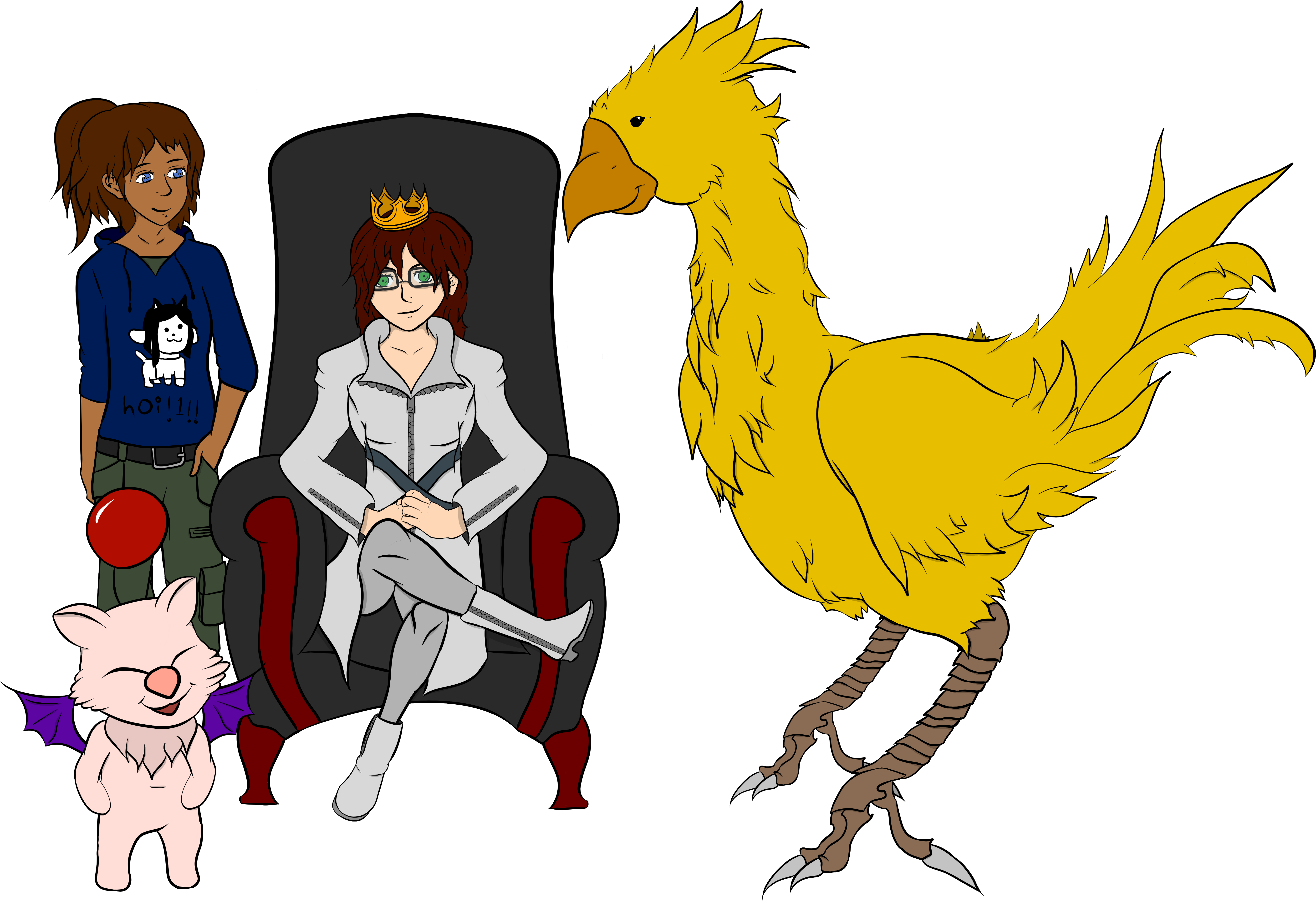 Temmie Edition (5618x3825), Png Download