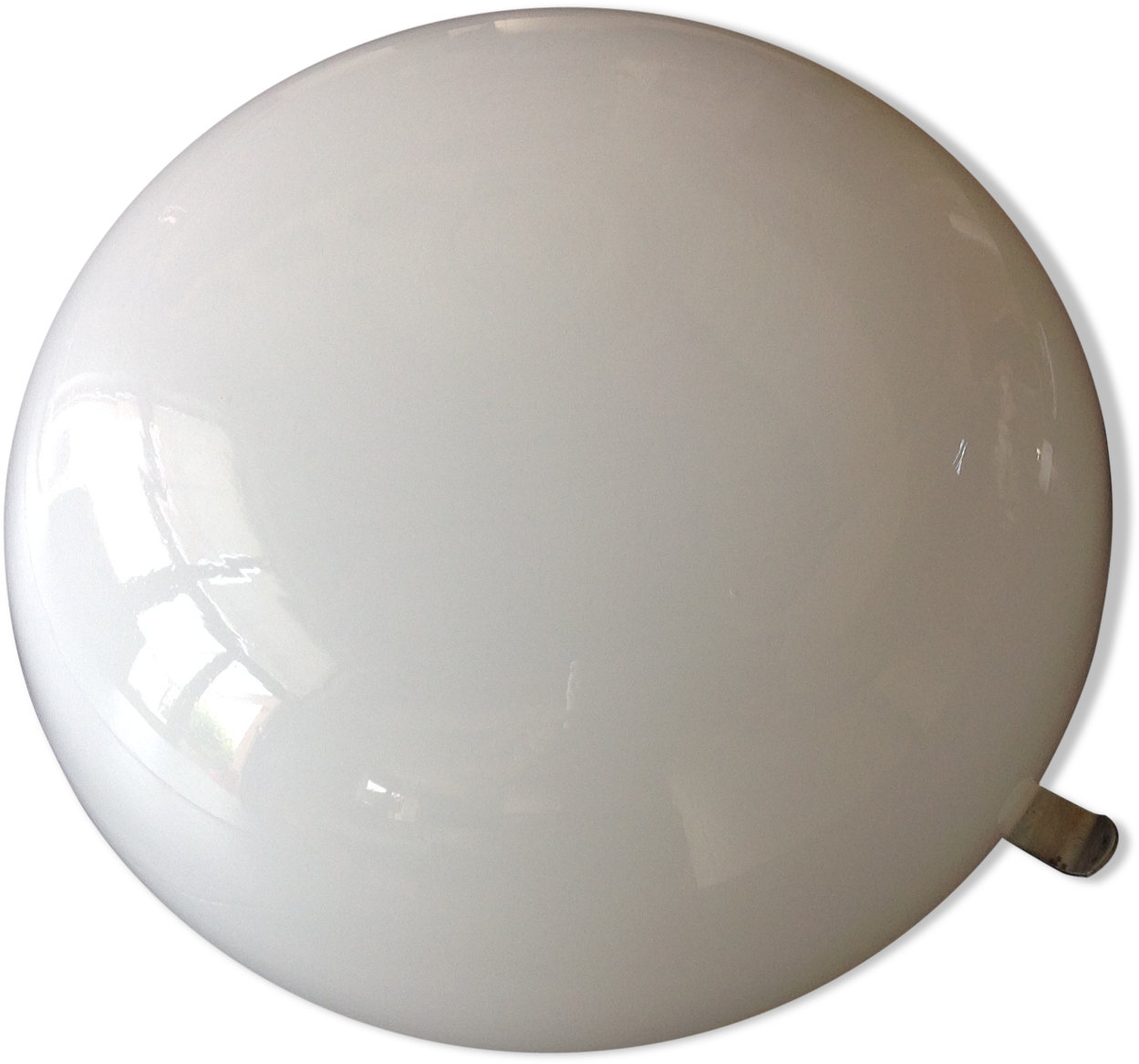 Download Ceiling Light Ball Vintage Style White Opaline Industrial ...