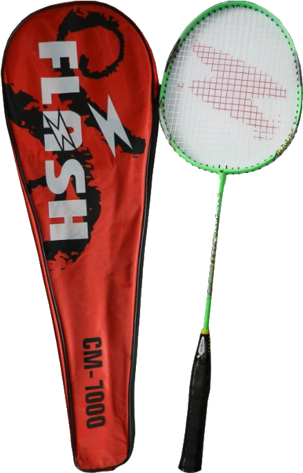 Flash Badminton Racket - Racket (800x830), Png Download