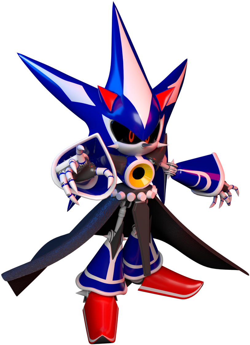 Download Did A 100% Custom Model And Rig Of Neo Metal Sonic - Sonic ...