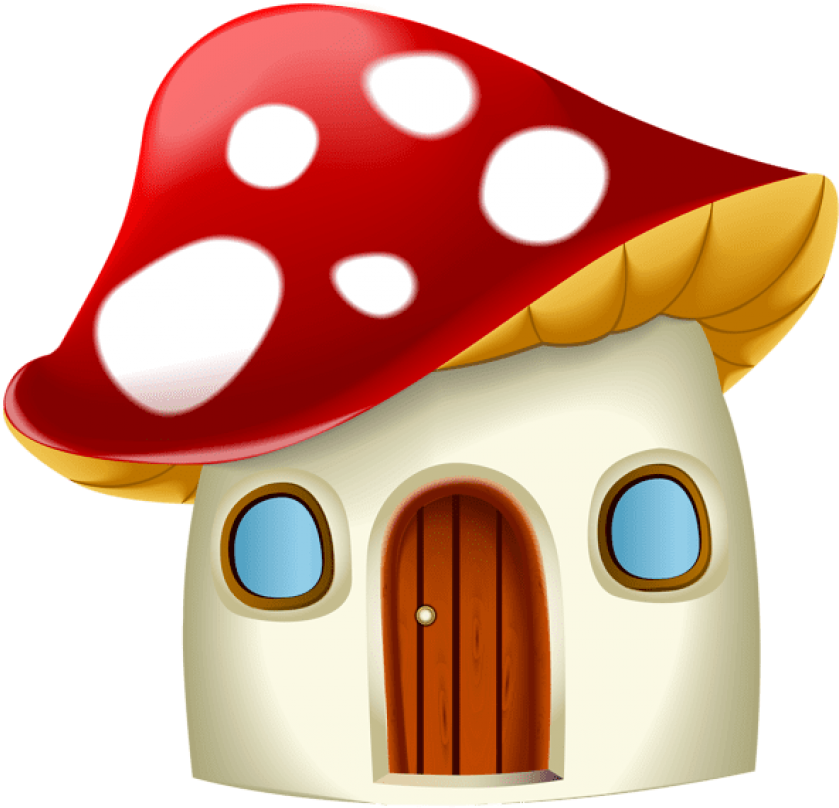 Download Free Png Download Mushroom House Cartoon Clipart Png - Cartoon ...