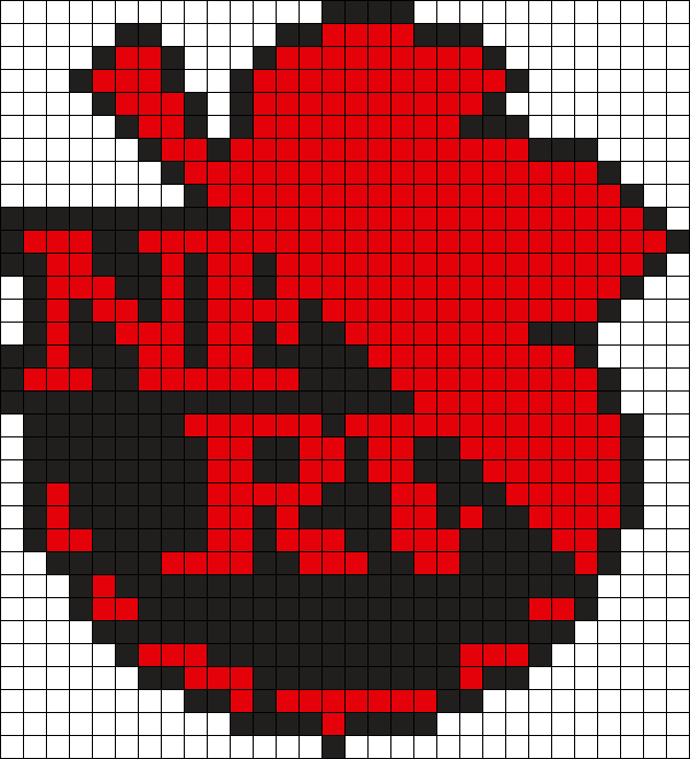 Nerv Hq Logo - Draw Pixel Art Smurf (631x694), Png Download