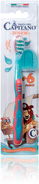 Junior Toothbrush 6 Yrs - Ciccarelli Spa Pasta Del Capitano Toothbrush ...